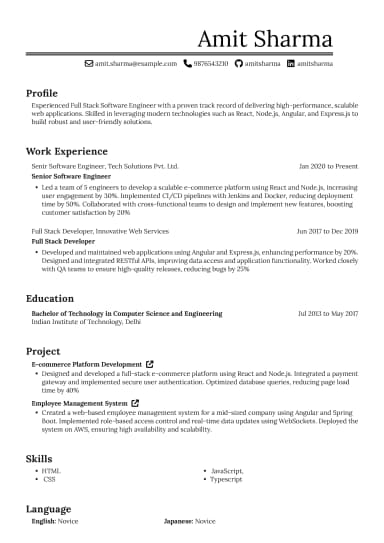 Resume Mate | Professional Resume Builder | Enhance your CV