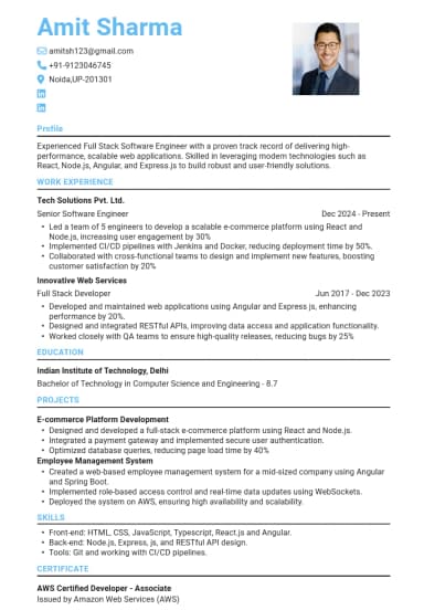 Resume Mate | Professional Resume Builder | Enhance your CV