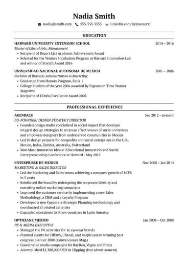 Resume Mate | Professional Resume Builder | Enhance your CV